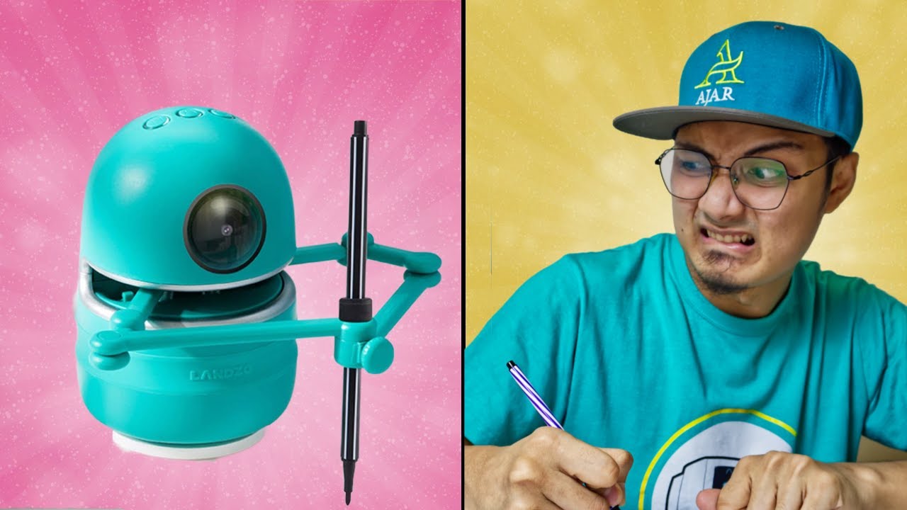 Abang AJAR vs Robot Lukis | Siapa Menang? - YouTube