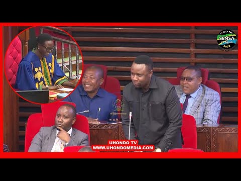 MBUNGE NICODEMAS MAGANGA AWAACHA HOI WABUNGE, CHEKI ALICHOMWAMBIA SPIKA ...