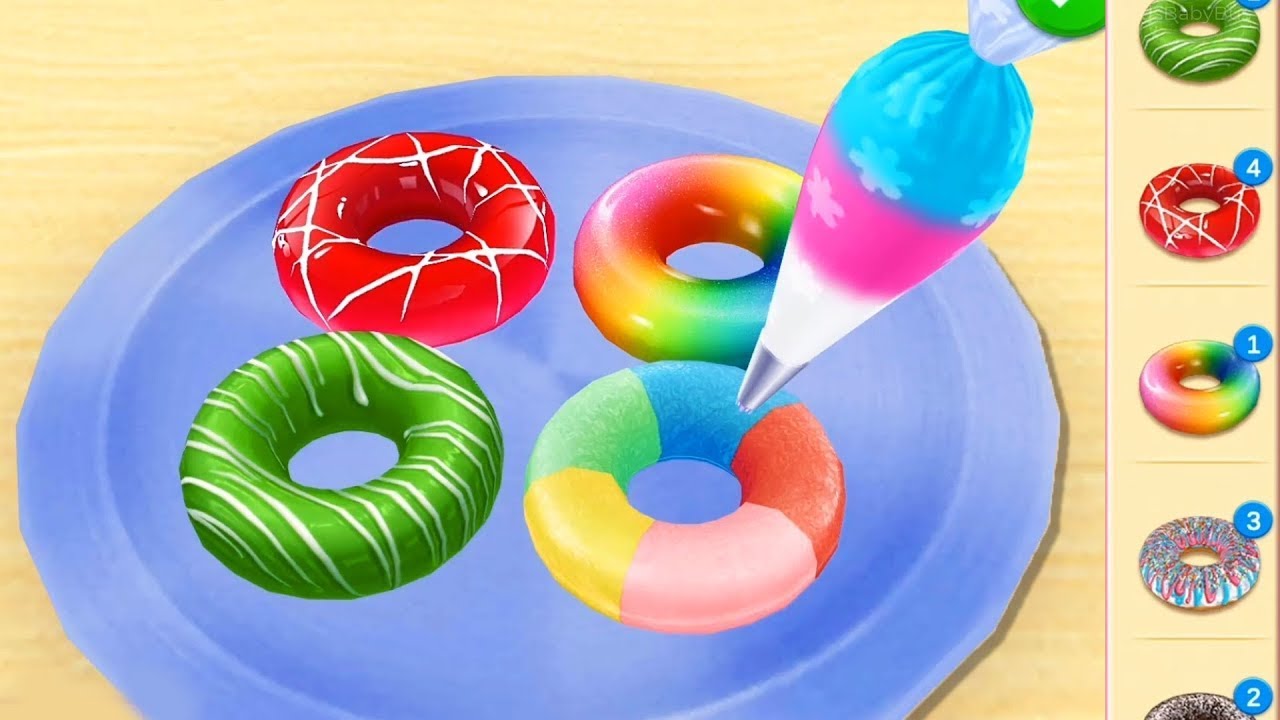 Fun Cake Decorating Game - Sweet Bakery Shop: Desserts, Donuts, Cakes ...