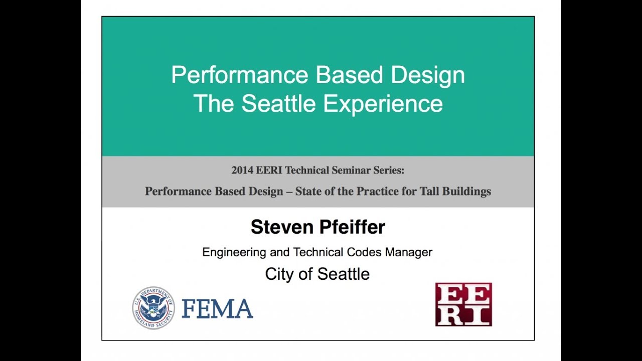 PBD Application in Seattle - Performance Based Design of Tall Buildings ...