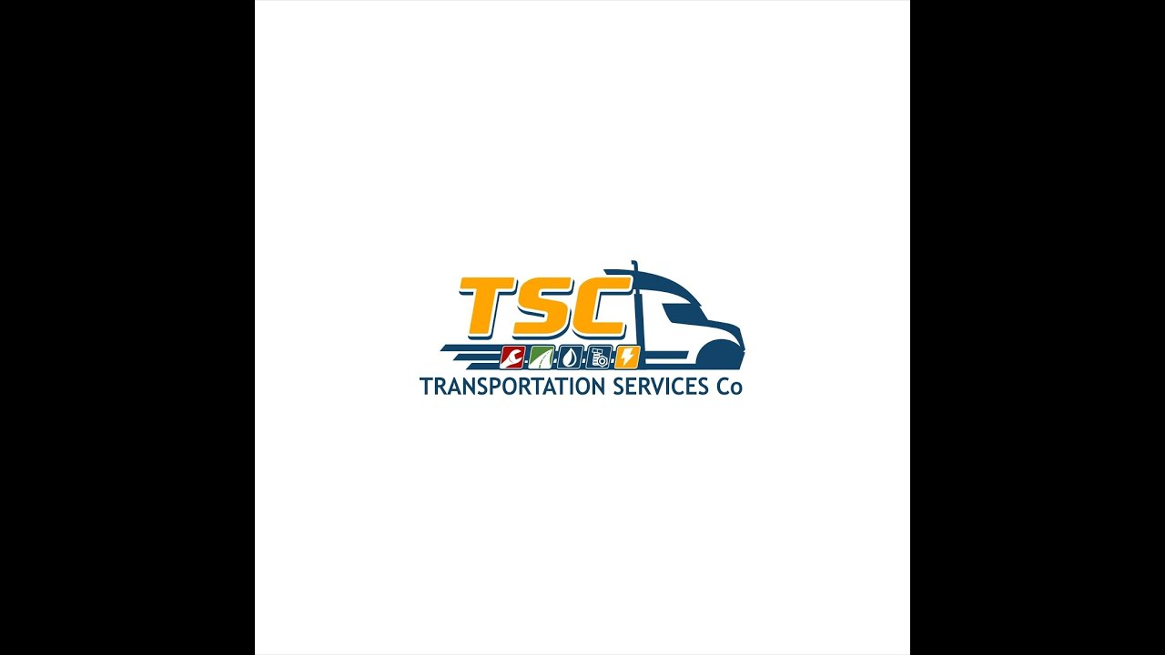How To create a modern transport logistic trucking logo - YouTube