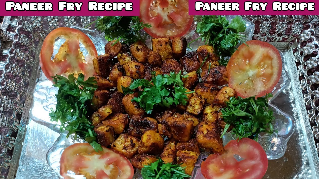 Paneer Fry Recipe || Easy Paneer Fry Recipe || Maimoona's Magic ...