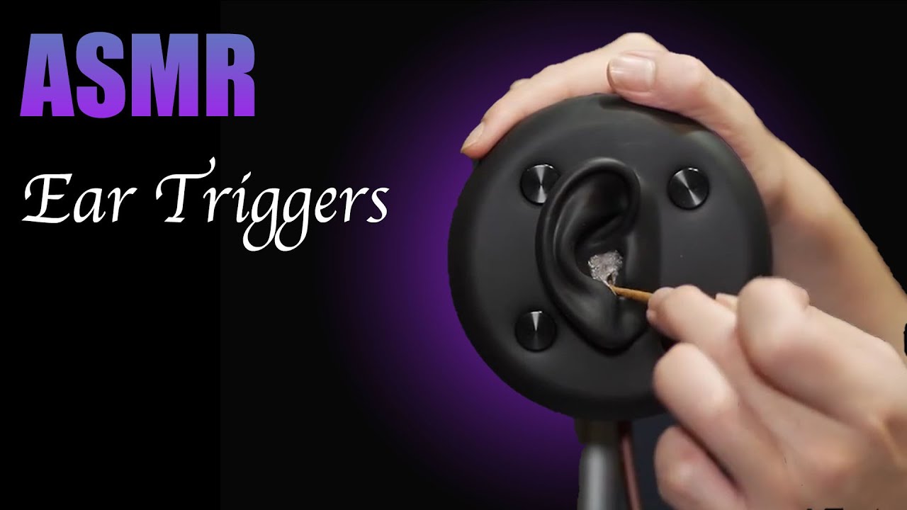 ASMR EARS CLEANING| Ear Triggers, Tingles for both sides that making you feel relax | ASMR de ...