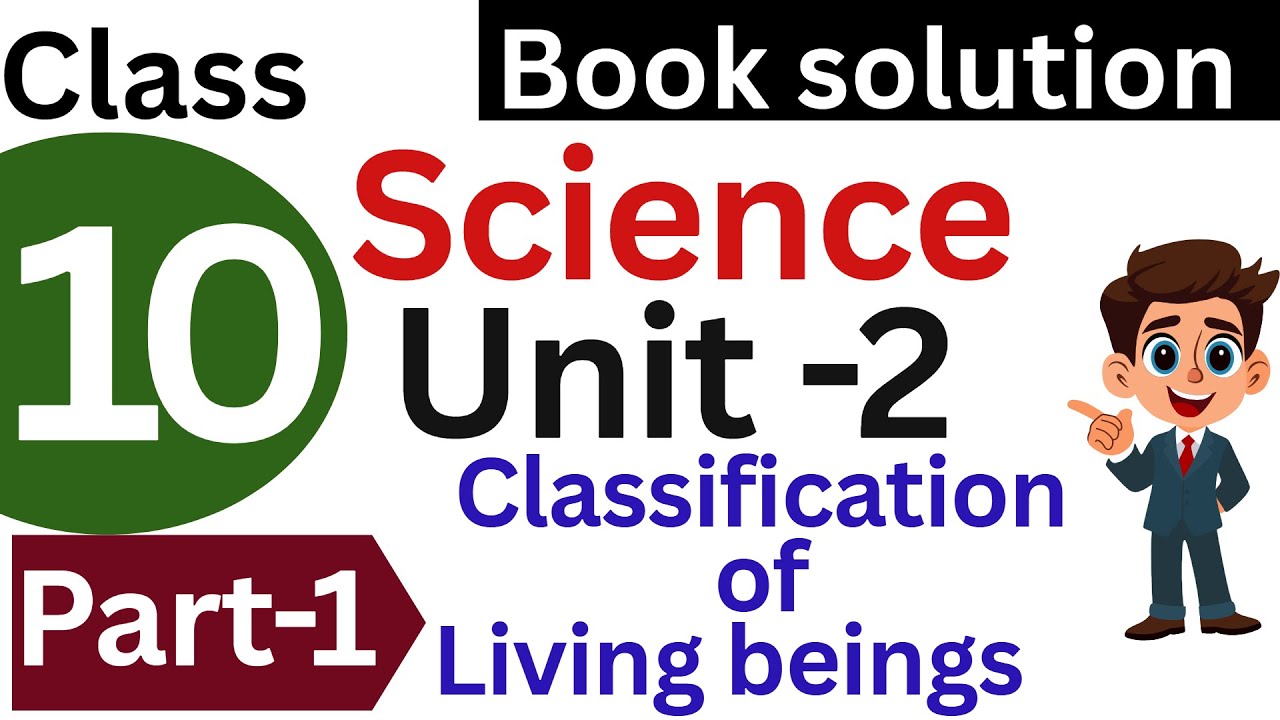 Class 10 Science Unit 2 CDC book solution Part - 1 - YouTube