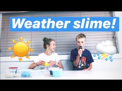 WEATHER SLIME! - YouTube