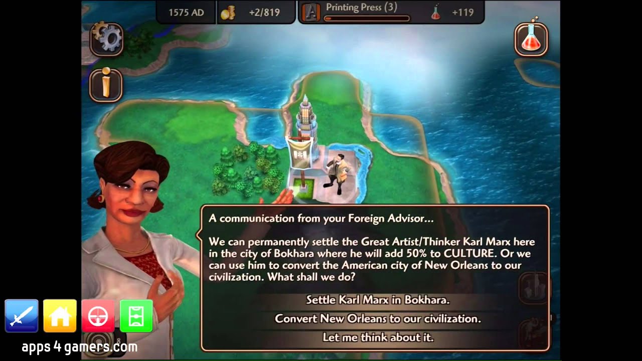 Civilization Revolution 2 HD (iOS) Gameplay - YouTube