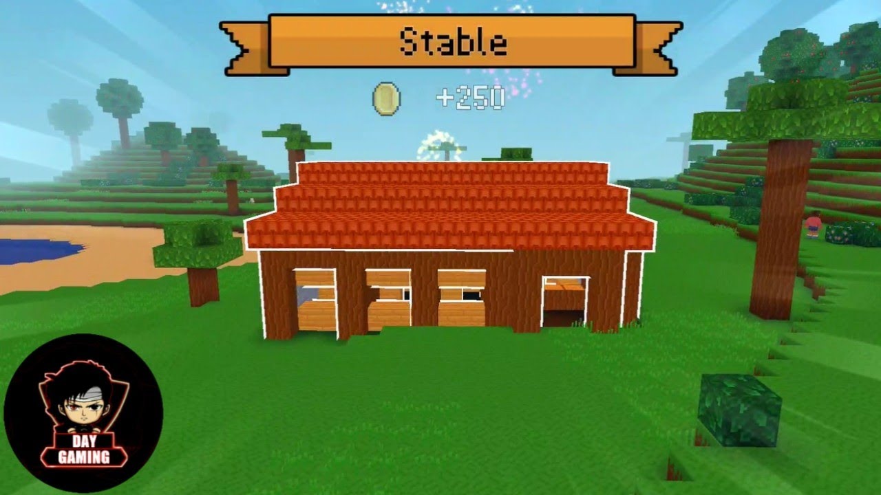 How To Build Stable In Minecraft | Block Craft 3D - YouTube