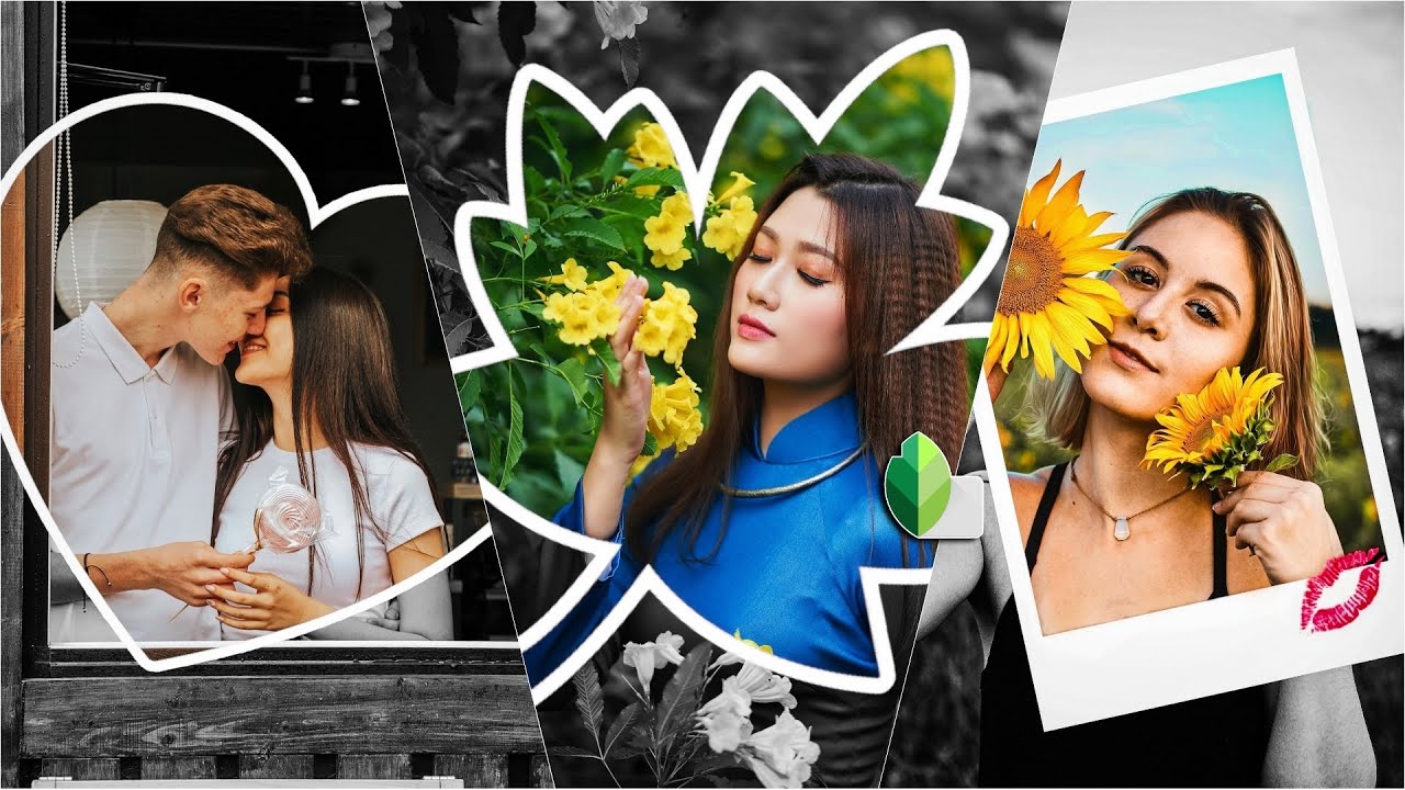 Top 3 frame effect | snapseed photo editing tutorial | frame editing ...