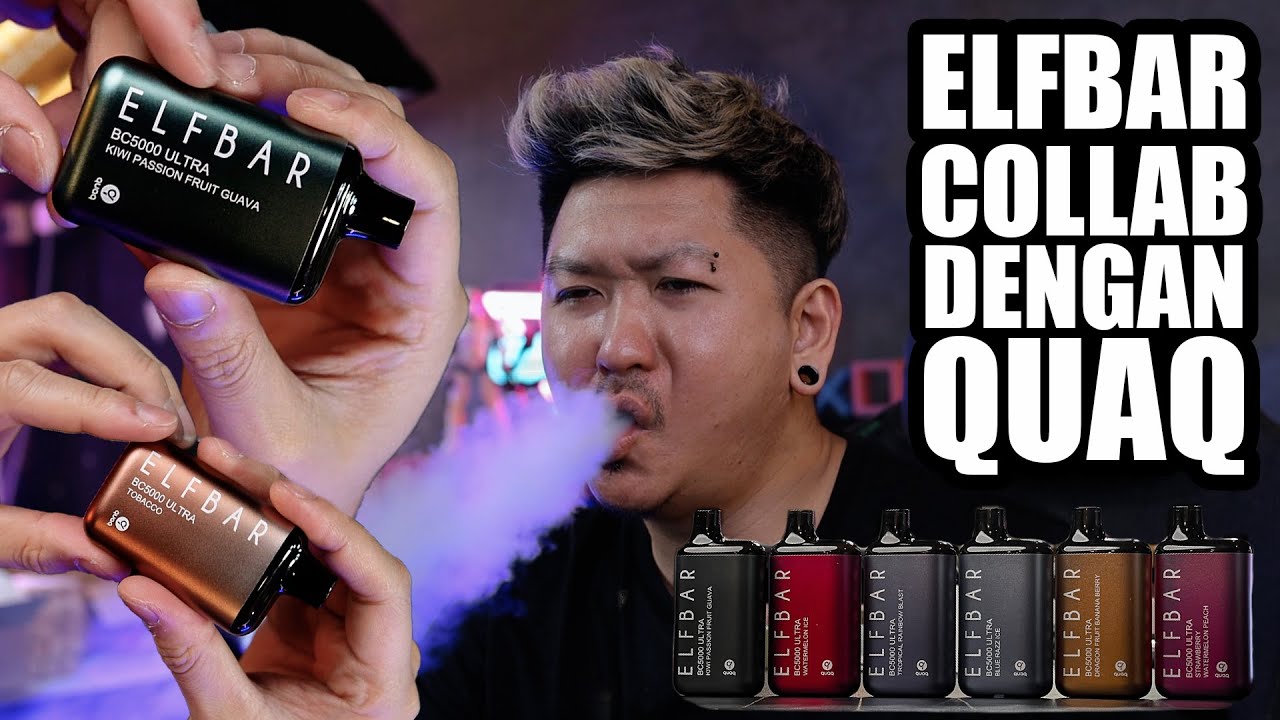 Device baru ELFBAR BC5000 ULTRA - Bergabung dengan QUAQ - YouTube