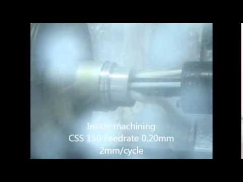 LinuxCNC turning - YouTube