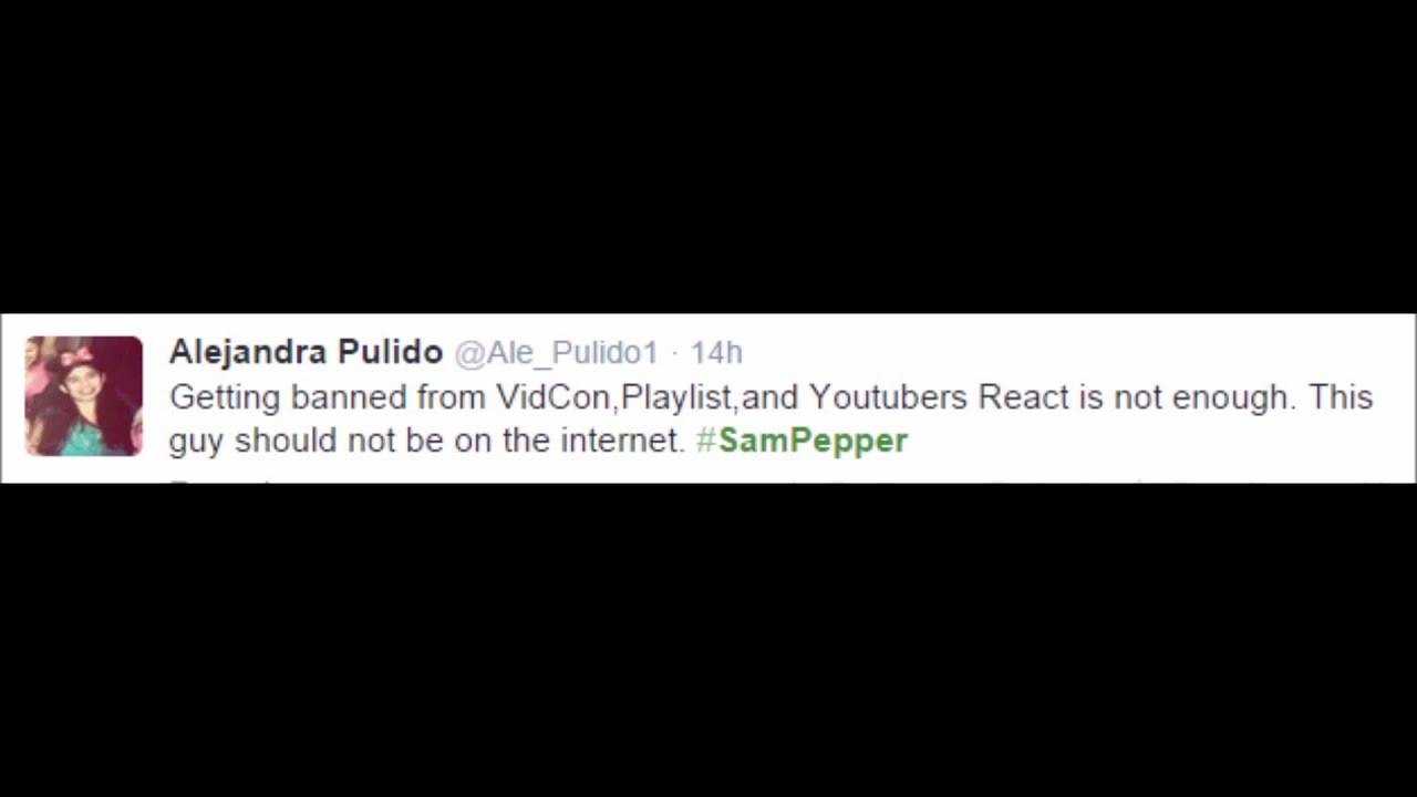 Twitter Reacts To Sam Pepper's Latest Sexual Harassment Video - YouTube