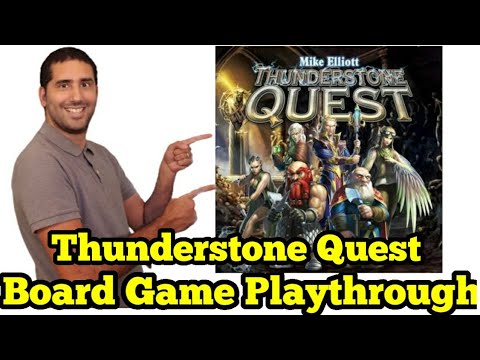 Thunderstone Quest Board Game Playthrough (solo) - YouTube
