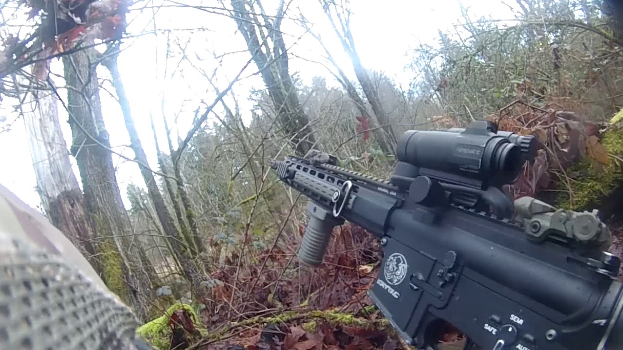 TAAGS Airsoft December 2019 Game 2- Pond Defense - YouTube