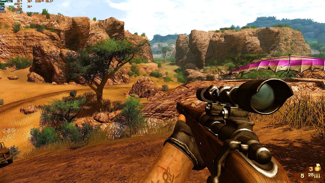 Far Cry 2 Part 23 Remastered the ray tracing graphics HARDCORE Full ...