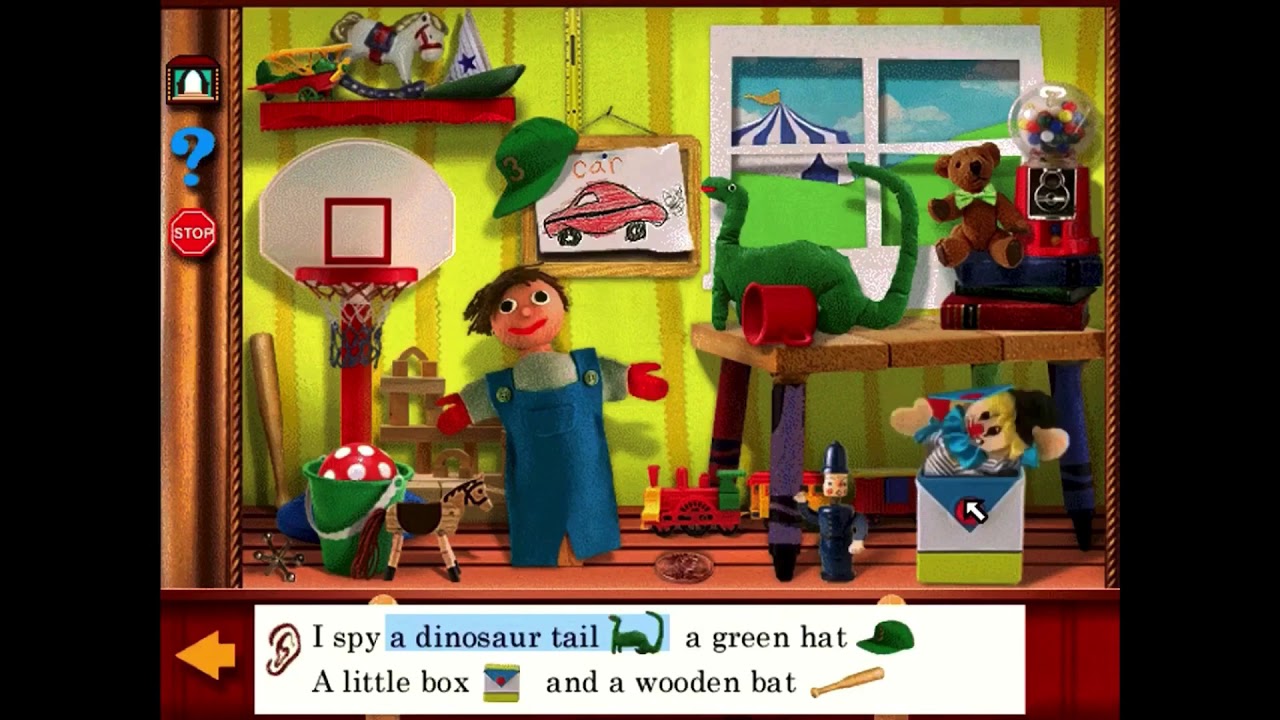 All I Spy Junior Puppet Playhouse objects - YouTube