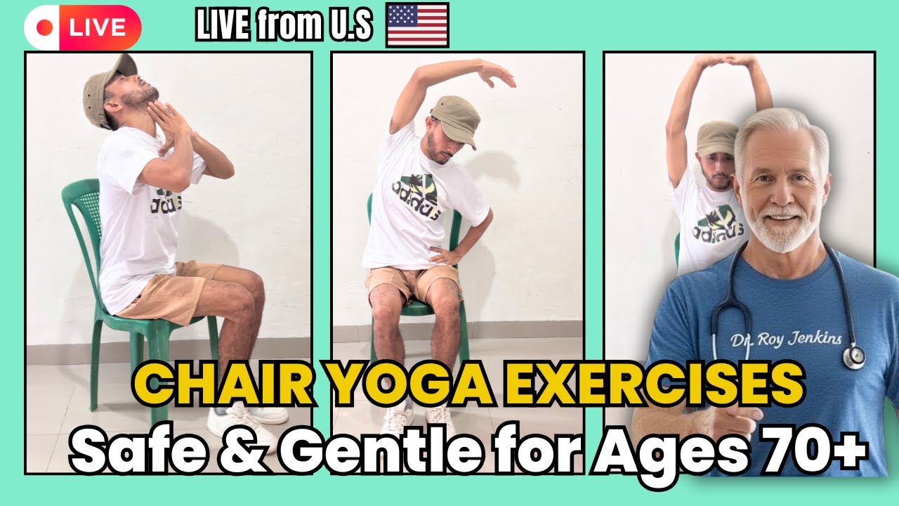 Gentle Stretches to Improve Mobility and Flexibility at Home | Chair ...
