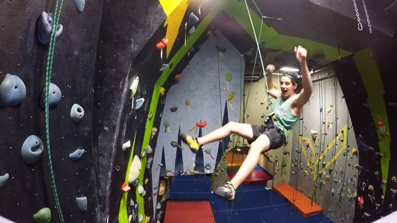 Ryan Climbing A 5.12a - YouTube