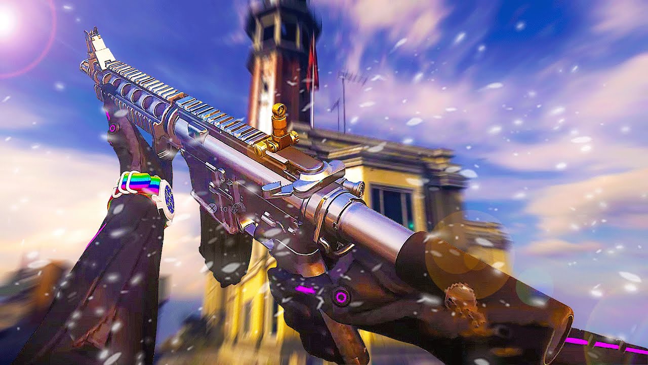 the MW M4A1 is back on rebirth island - YouTube