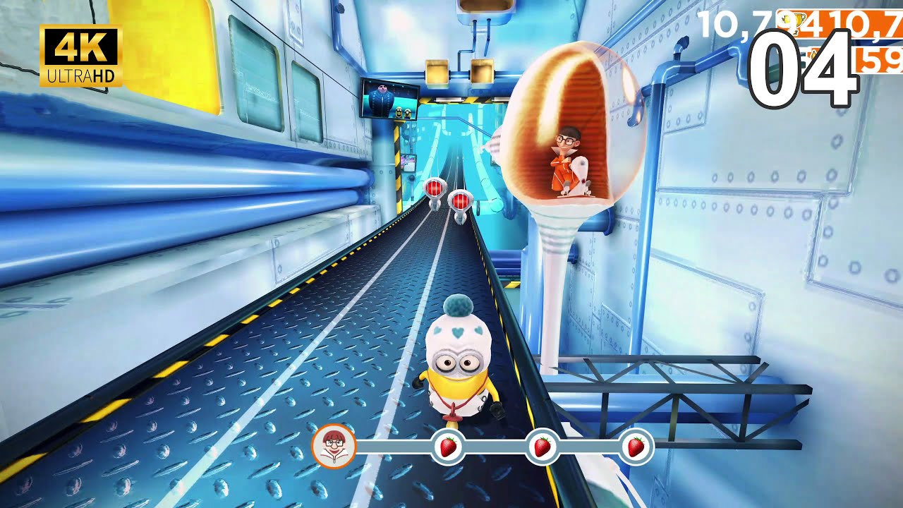 Despicable Me Minion Rush Gameplay Boss Fight UHD 4K Part 04 - YouTube