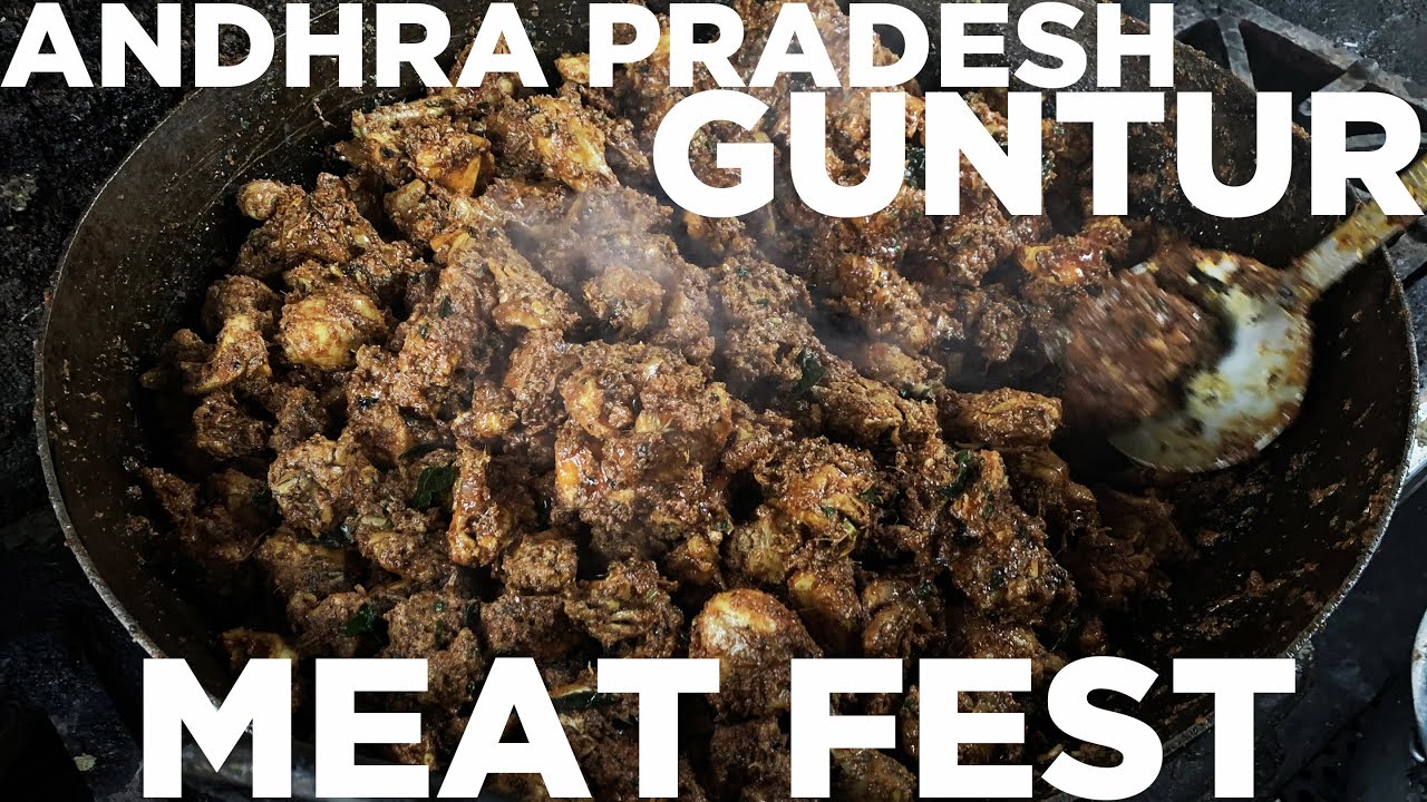 A festival of Chicken and Mutton in True Andhra style - YouTube