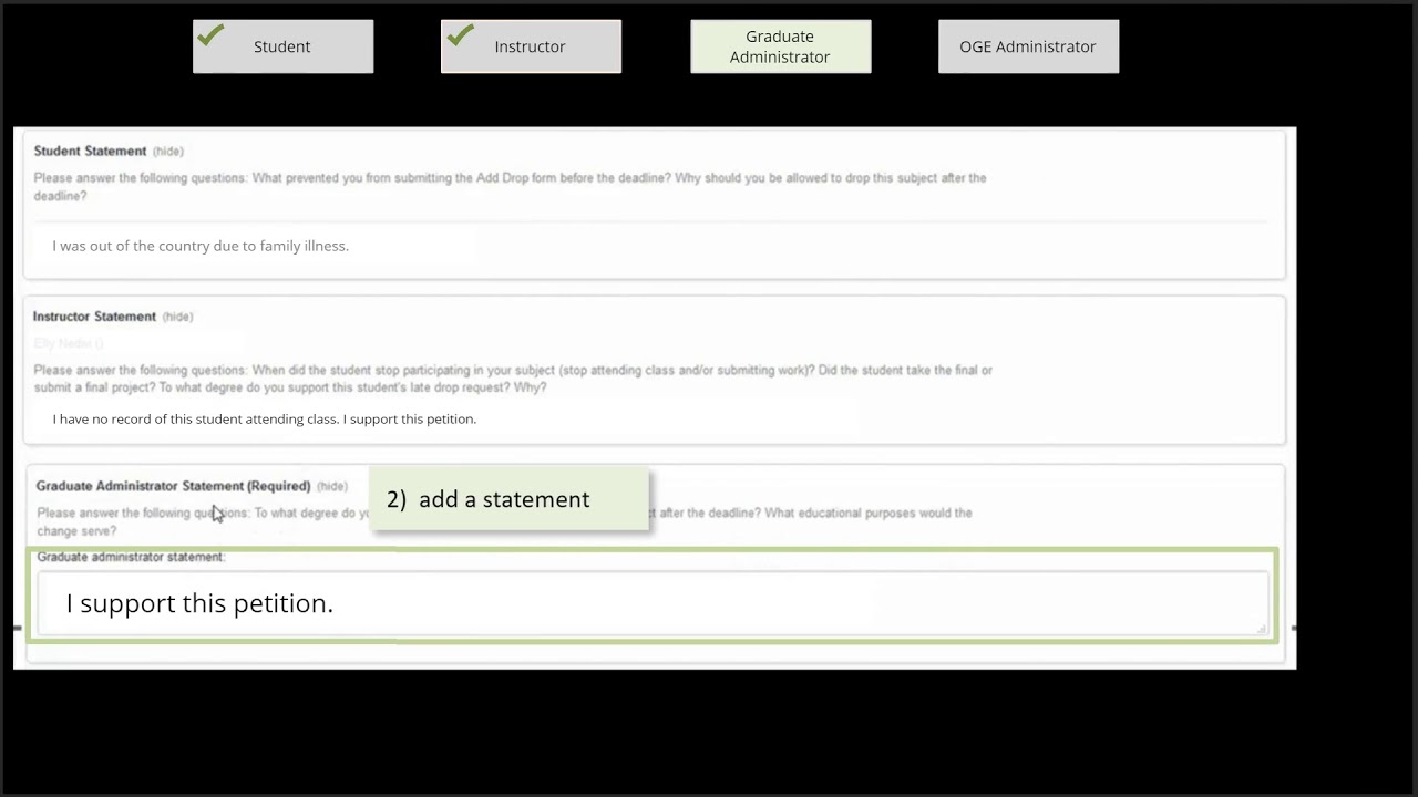 Graduate Late Add/Drop Online Video 9/7/18 - YouTube