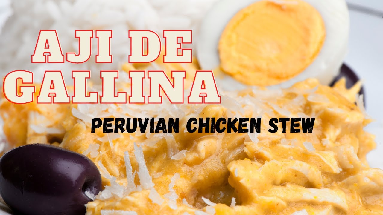 Aji de Gallina, Peruvian Chicken Stew - YouTube