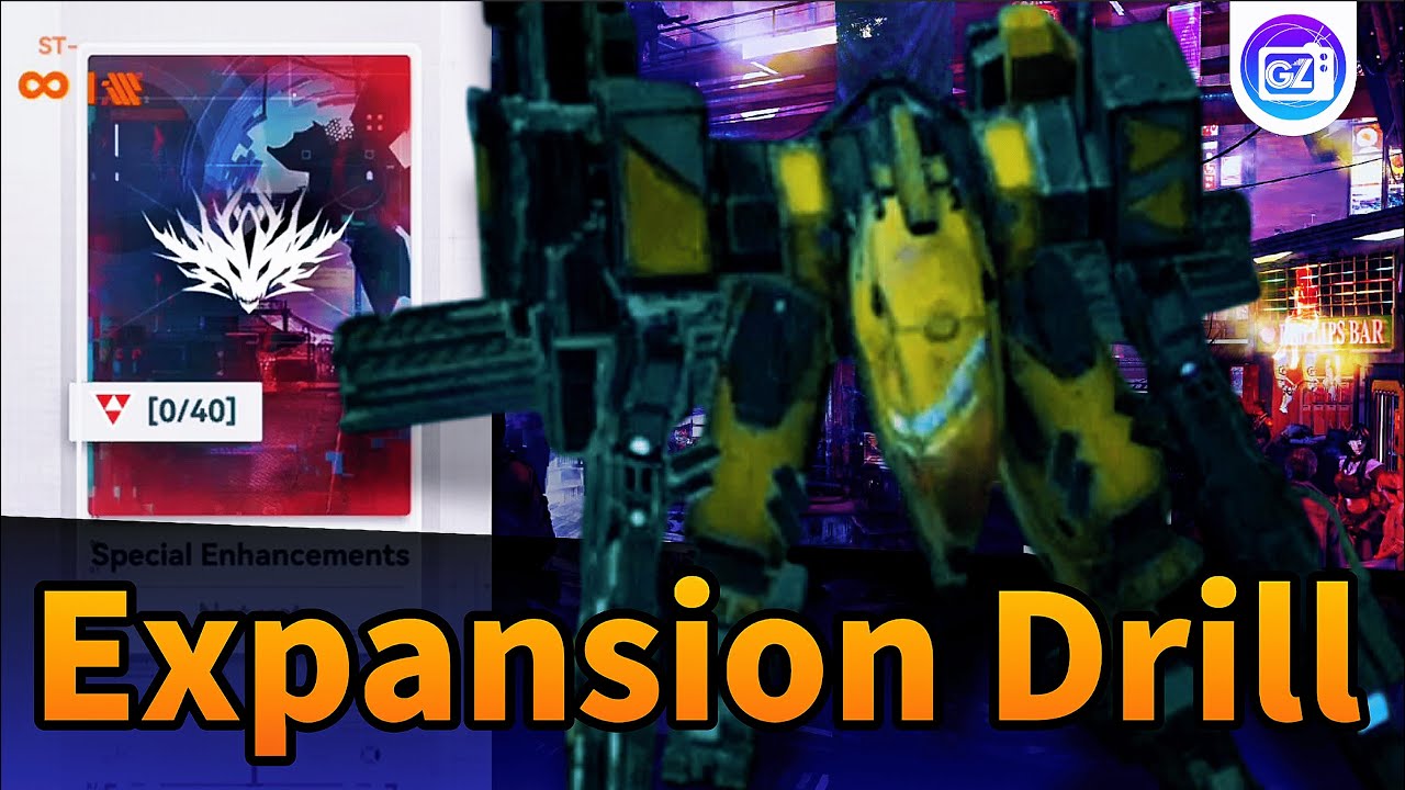 [GFL2] Expansion Drill XI Frenzy Level 40 Storm Titan - YouTube