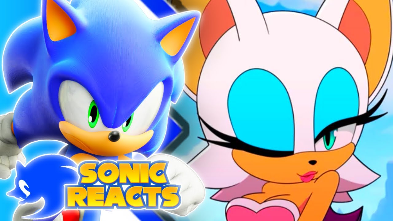 ️💗WHY IS SHADOW AND AMY TOGETHER?! - Sonic Reacts To Sonic Shorts ...
