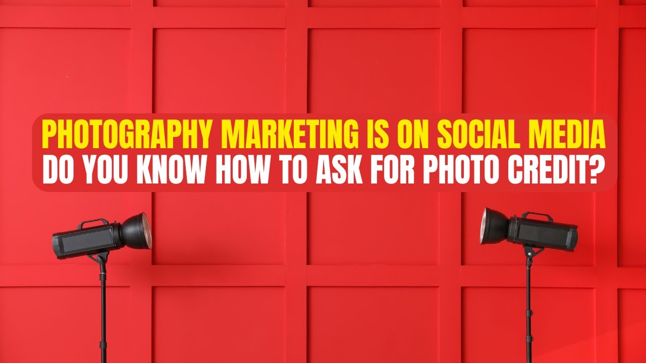 How to Tag a Photographer THE RIGHT WAY! - YouTube