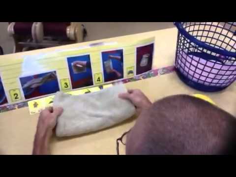 Life Skills Folding Towels - YouTube