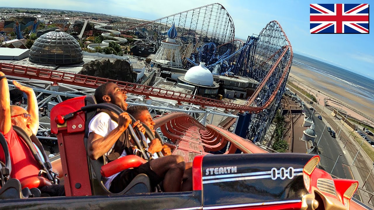 The Best Roller Coasters In Britain | 4K On-Ride & Off Ride Videos ...