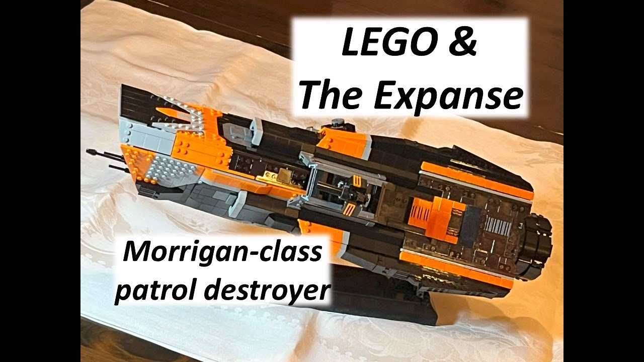Lego & The Expanse! Morrigan class patrol destroyer, design by Julie-v ...