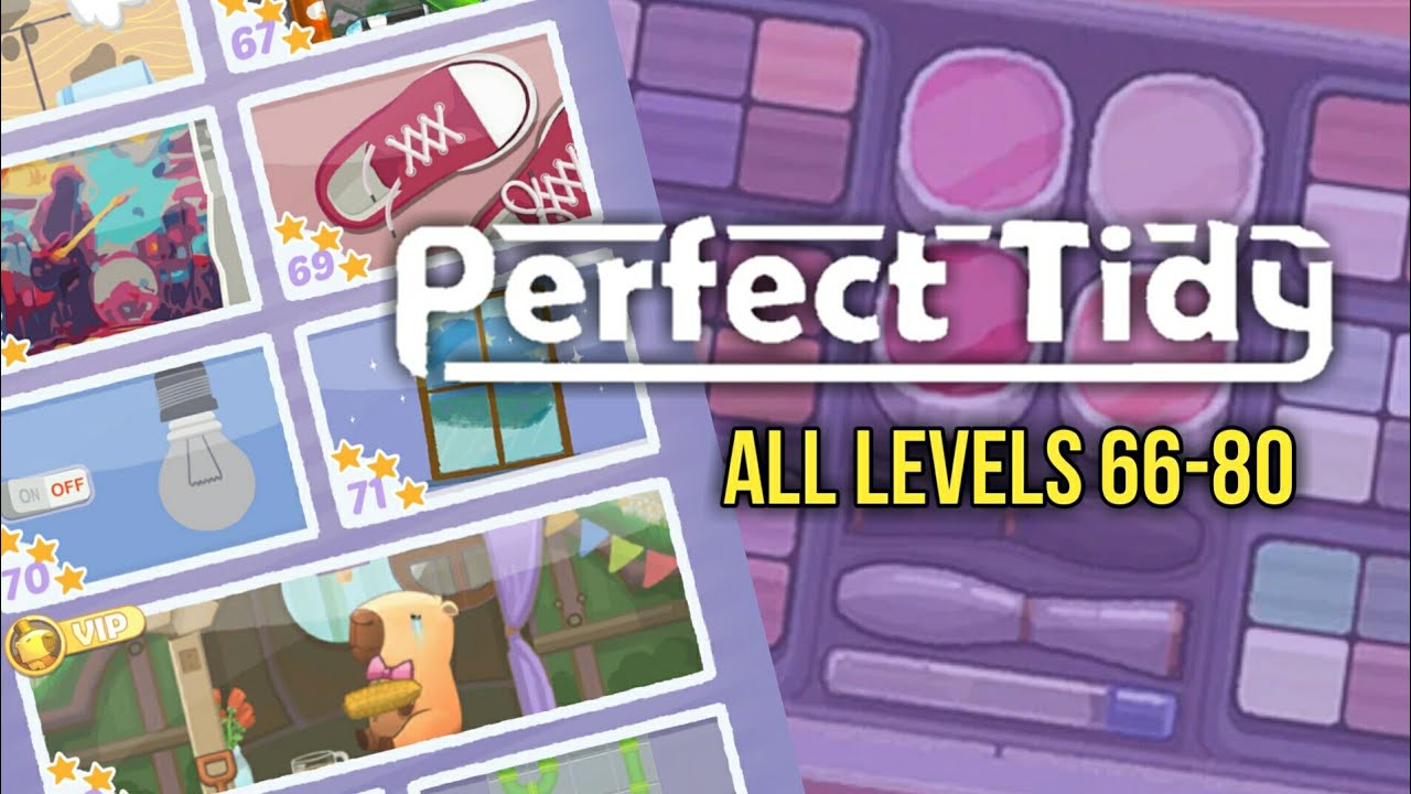 Perfect Tidy - Gameplay Walkhtrough - All Levels 66-80 - Puzzle Game ...