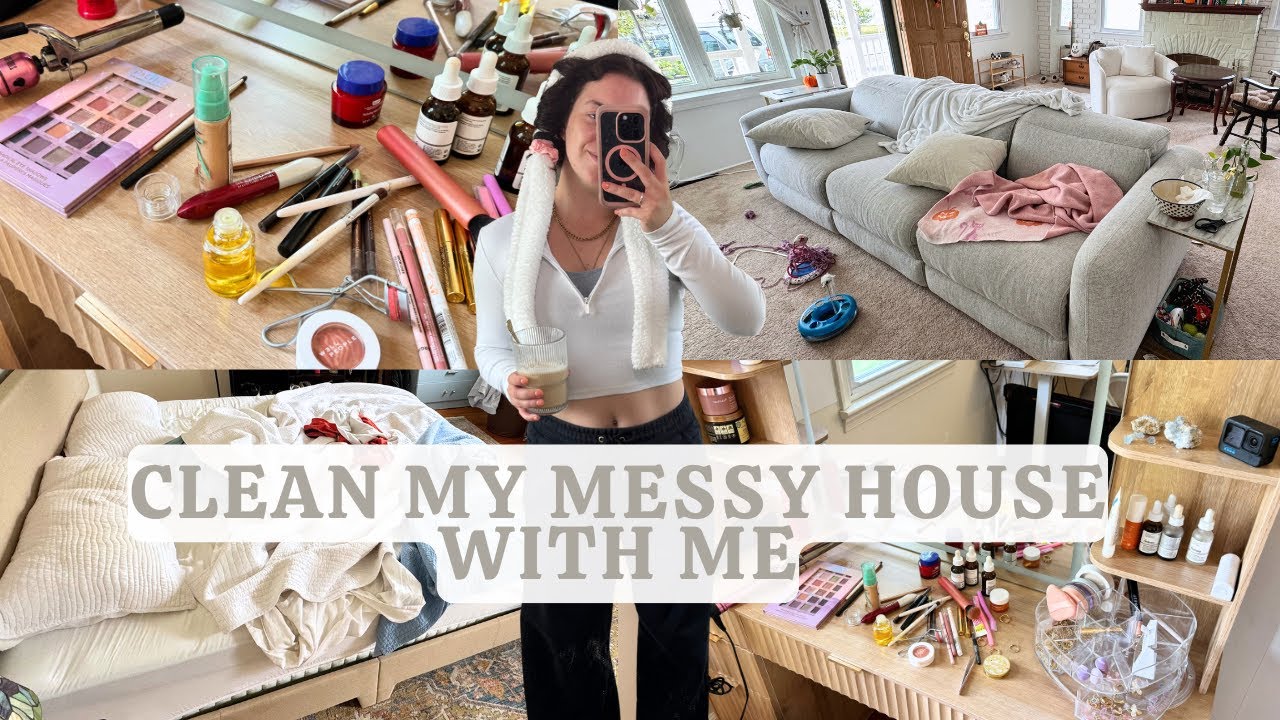 I Cleaned My Entire House For A Motivation Boost | relax and clean with ...