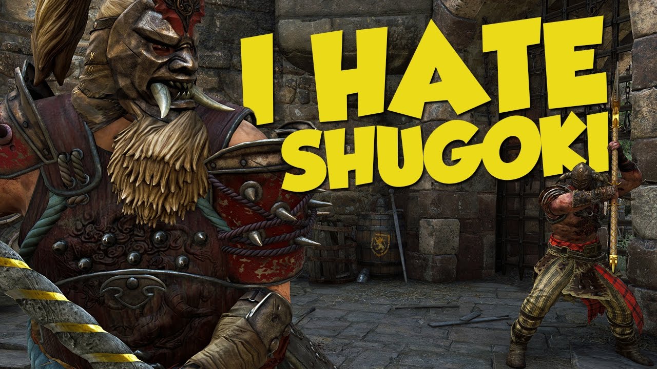 I HATE SHUGOKI! - For Honor Funny & Awesome Moments - YouTube