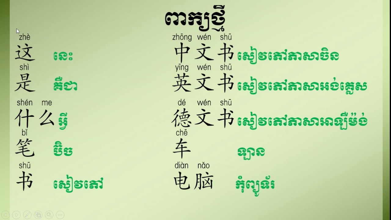 Conversation chinese lesson 3 - YouTube