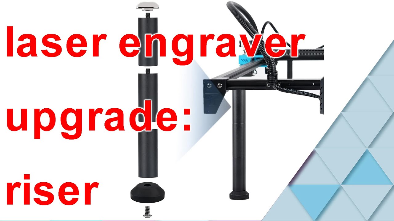 Laser Engraver Raiser. stand off legs to elevate your laser engraver ...