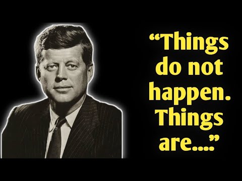 “Things do not happen.Things are....”|10 Motivational quotes about life ...