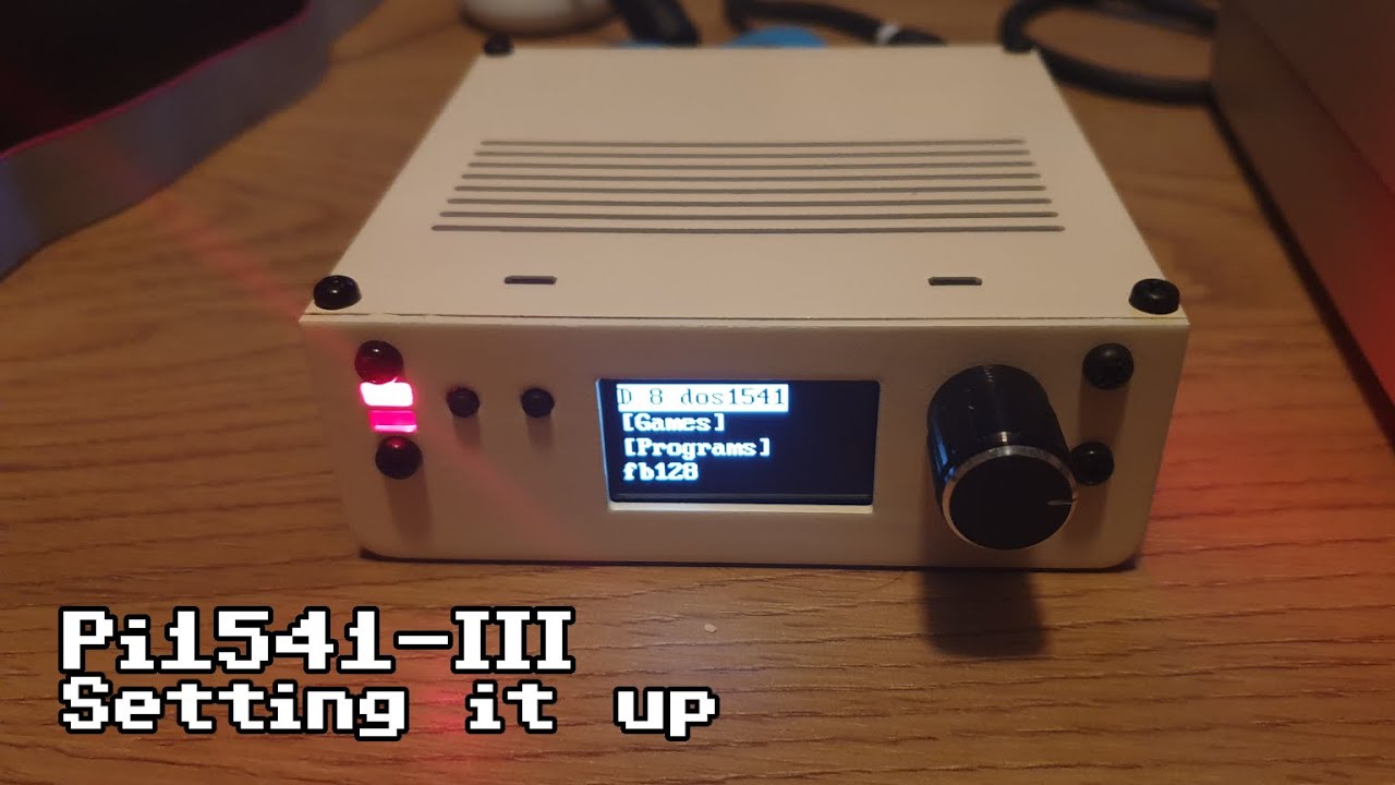Pi1541-III - Setting it up - YouTube
