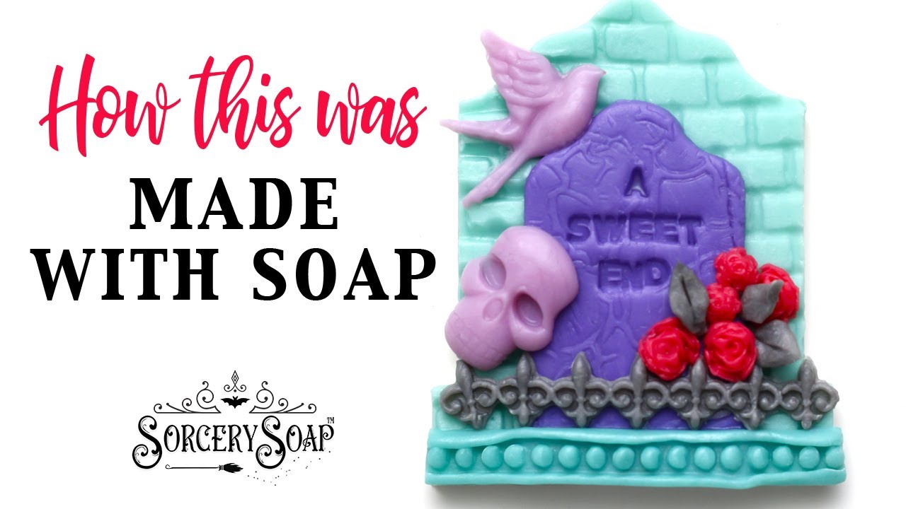 How This Was Made With Soap using Lorena's Sweets cookie molds - YouTube