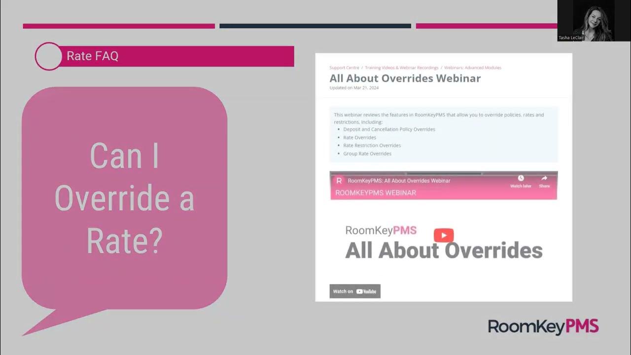 Can I Override a Rate? - YouTube