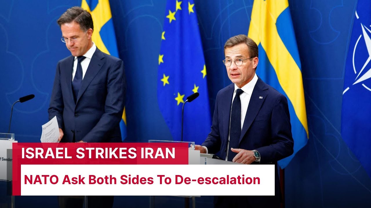 ISRAEL STRIKES IRAN | NATO Urges De-escalation After Drone Attack ...
