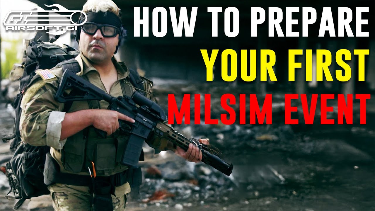 What To Bring To A Milsim Events | Airsoft GI - YouTube