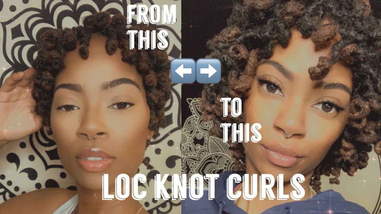 LOC KNOT CURLS | Being CHIZ - YouTube