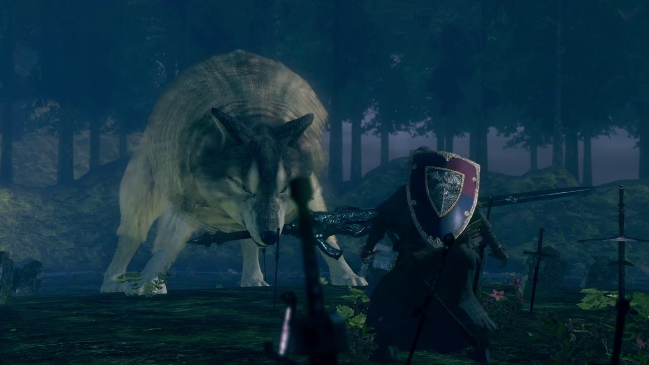 Sif The Great Grey Wolf ~ DARK SOULS™: REMASTERED - YouTube