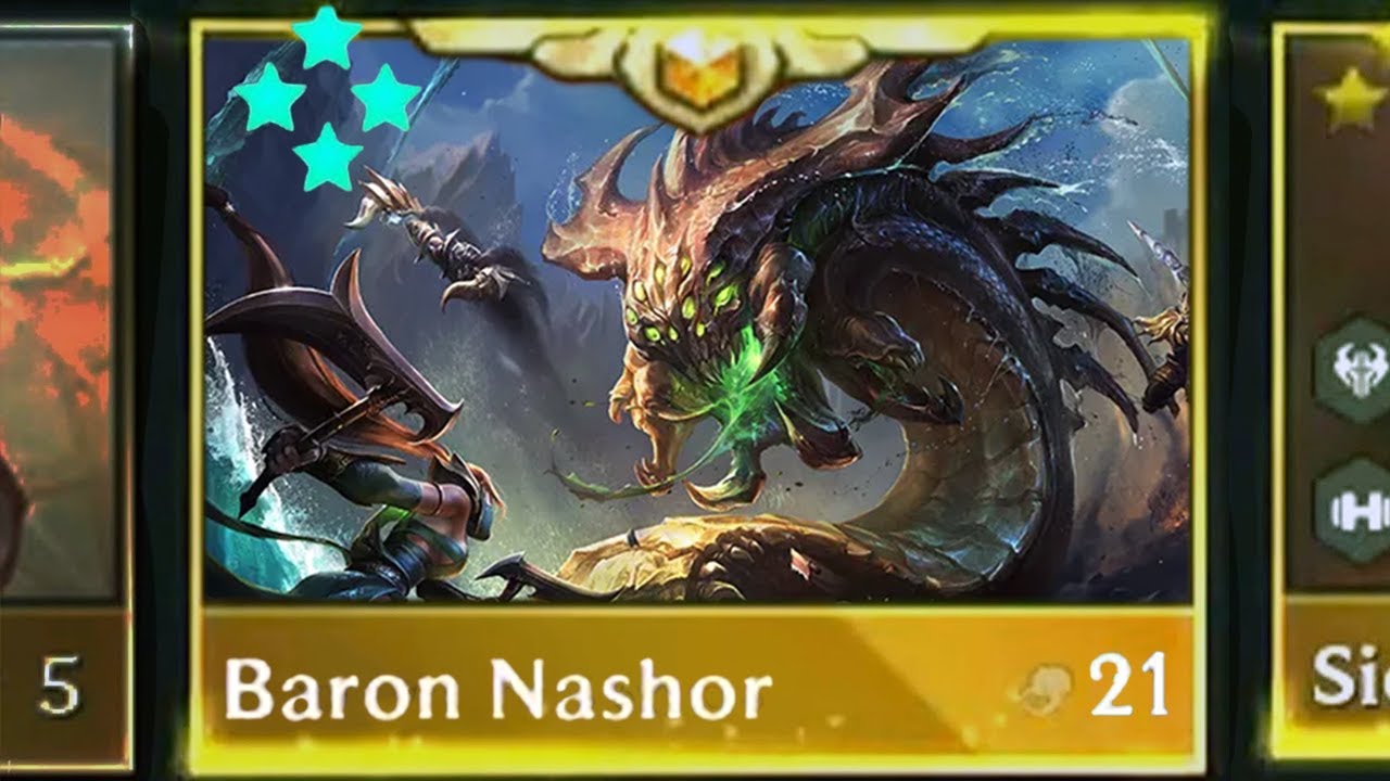 7 Void Units 3-Star = Baron Nashor ⭐⭐⭐⭐ | TFT SET 9.5 - YouTube
