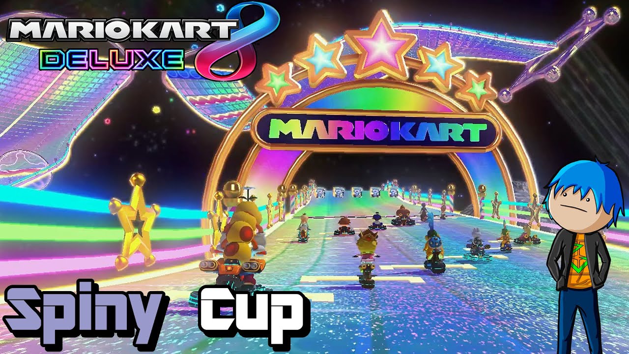 Mario Kart 8 Deluxe - Spiny Cup Gameplay (Wave 6 DLC) - YouTube