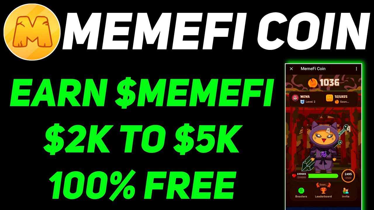 MemeFi Coin Airdrop Step By Step Full Guide | MemeFi Mining App ...
