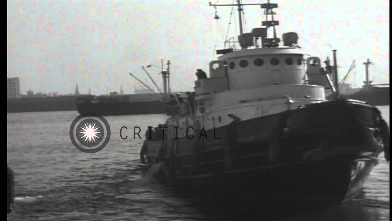 US Attorney General Tom Clark boards USS General W. M. Black (AP-135 ...