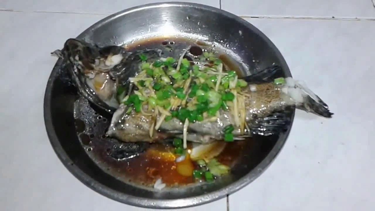 [Chinese Home Taste] Cantonese Dish - Steamed Fish (Sabah Giant Grouper ...